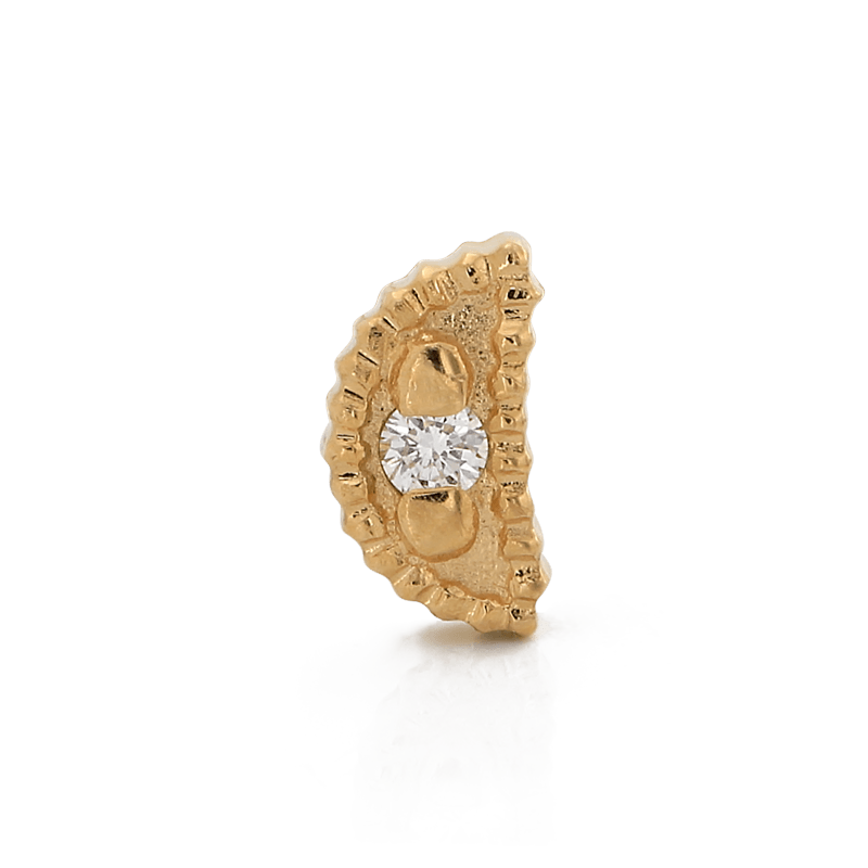 Ribbed Relic Crescent – IRIS Studios